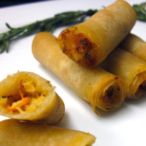 L1012 - Fresh Maine Lobster and Shrimp Spring Roll_mini | Gourmet Kitchen