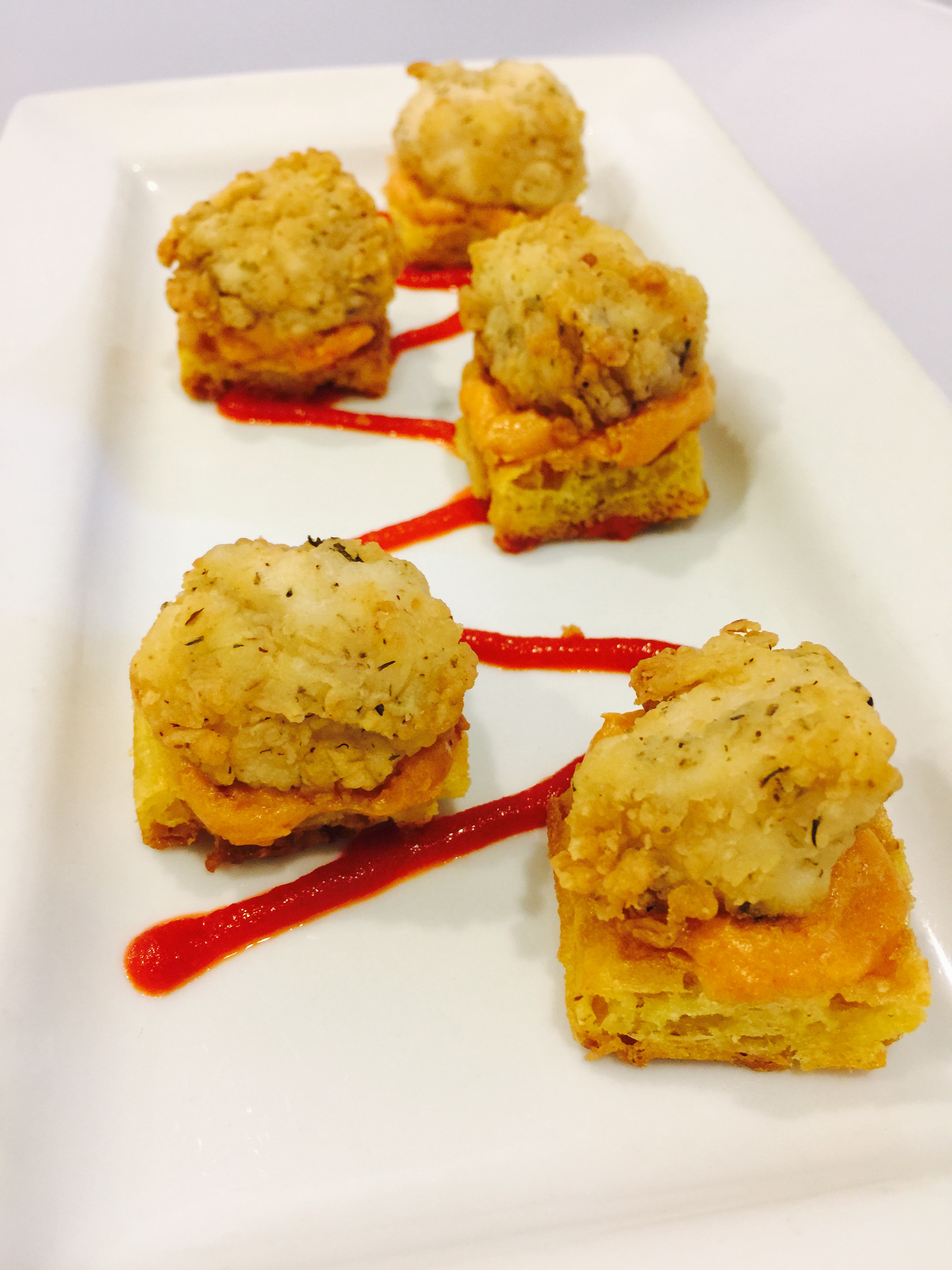 M9214 Chicken & Waffle Stack | Gourmet Kitchen