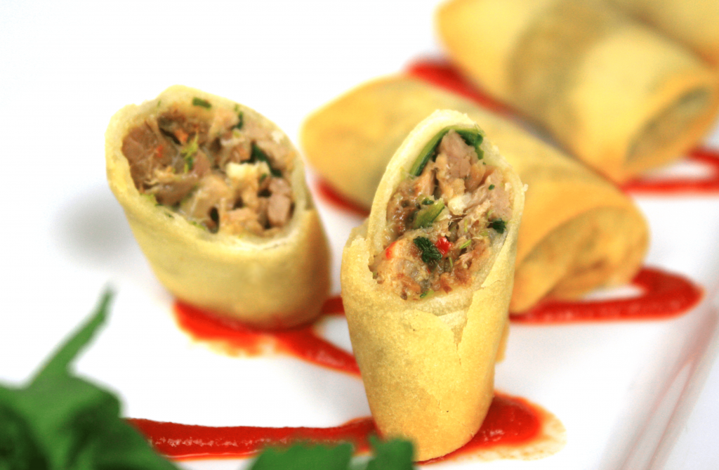 P1054 Roast Pork Spring Roll-min | Gourmet Kitchen